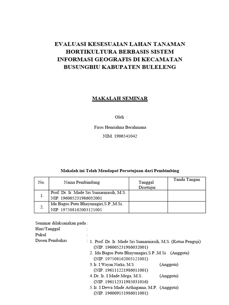 Makalah Firos | PDF