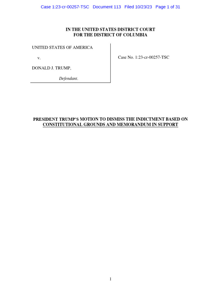 MTD Const Grounds | PDF