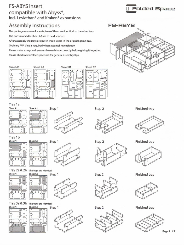 Abyss Insert Assembly (Folded Space) | PDF