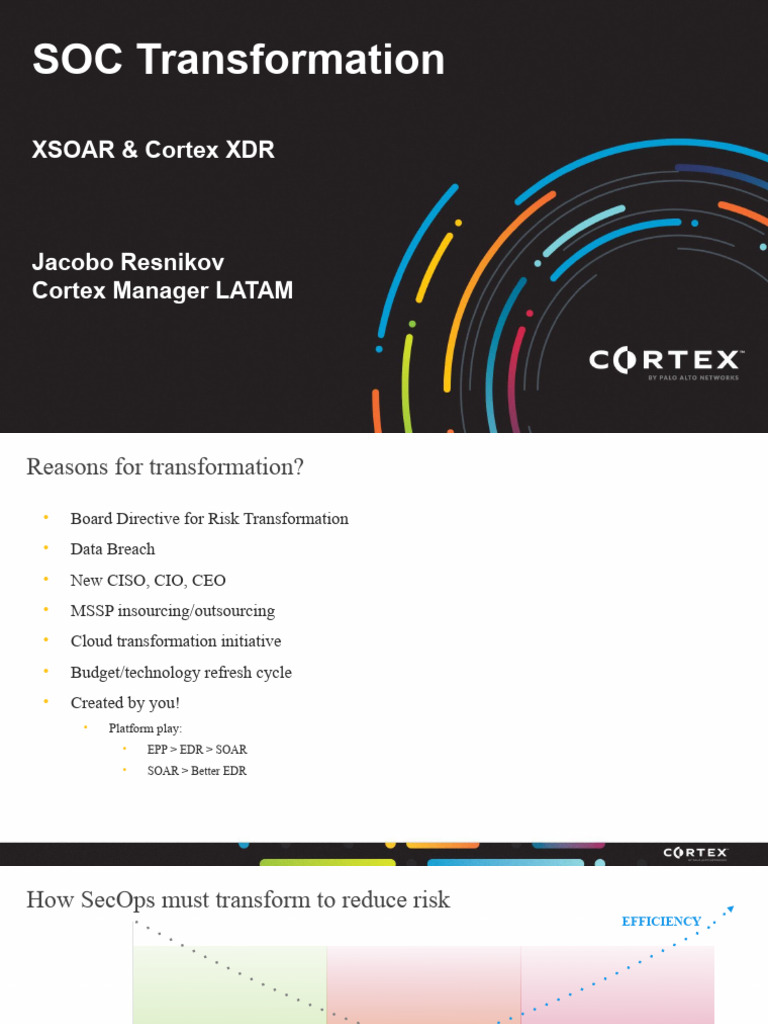 Cortex SOC Transformation | PDF