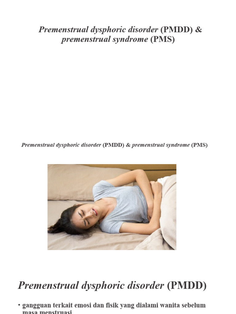 PMDD & PMS | PDF