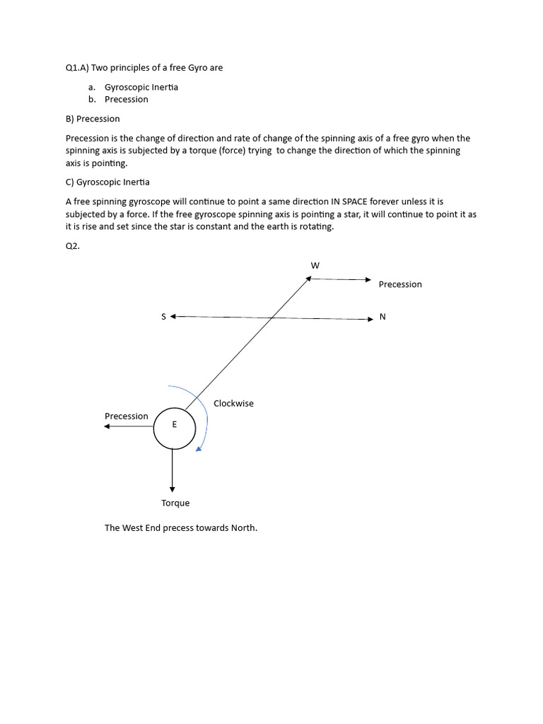 Gyro Practice Paper | PDF