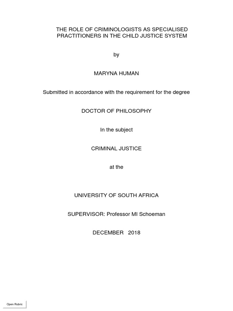 PHD Thesis Human M | PDF