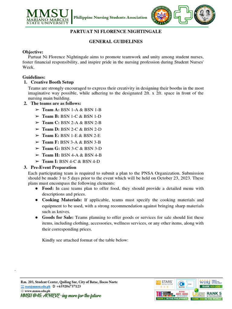 General Guidelines | PDF