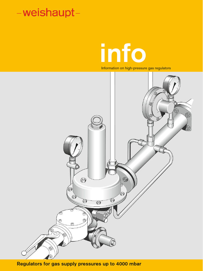 High-Pressure Gas Regulator Overview | PDF