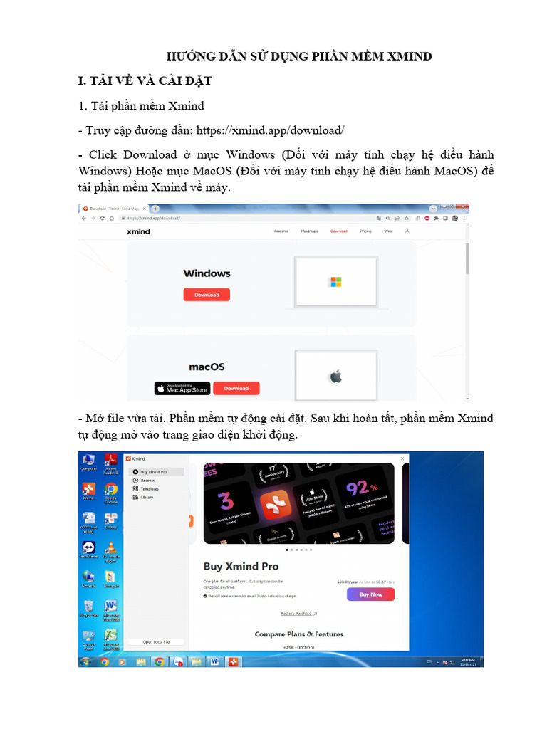 Hướng dẫn sử dụng Xmind | PDF
