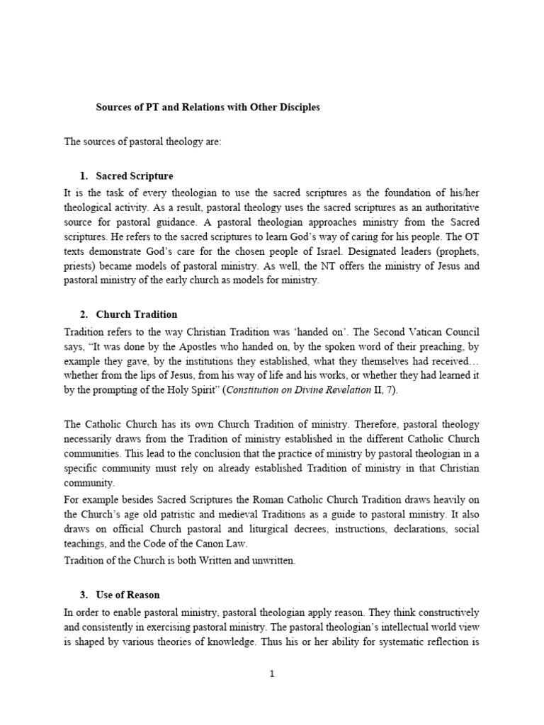 FPT 3 Sources of PT and Relations With Other Disciples | Download Free ...