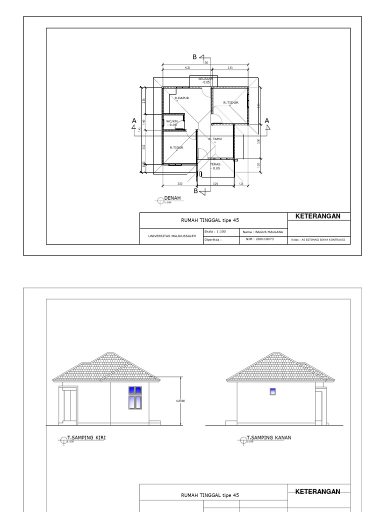 Autocad Rafli | PDF