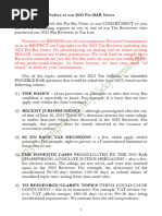 2025 Bar Exam: Commercial Law Syllabus | PDF | Corporations | Patent