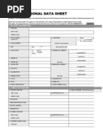 CS Form No. 212 Revised-2017 Personal-Data-Sheet | PDF | Government ...