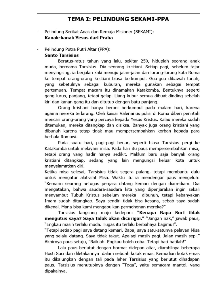 Kurikulum Pendampingan PPA Baru | PDF