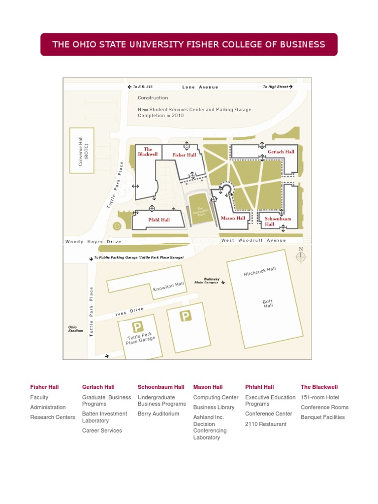 Fisher Campus Map | PDF | Home & Garden