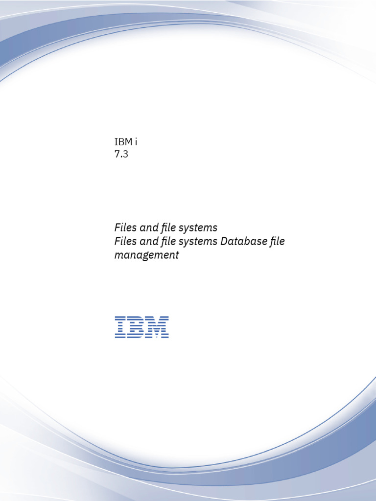 Administración de Archivos IBM | PDF