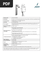 Bottle Trap with Wall Pipes Specs | PDF
