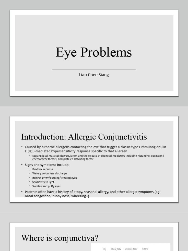 Eye Diseases | PDF