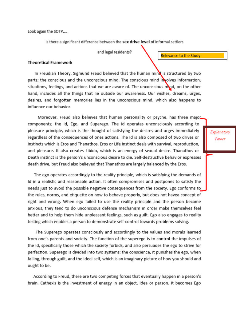 Sample Theoretical Framework | PDF