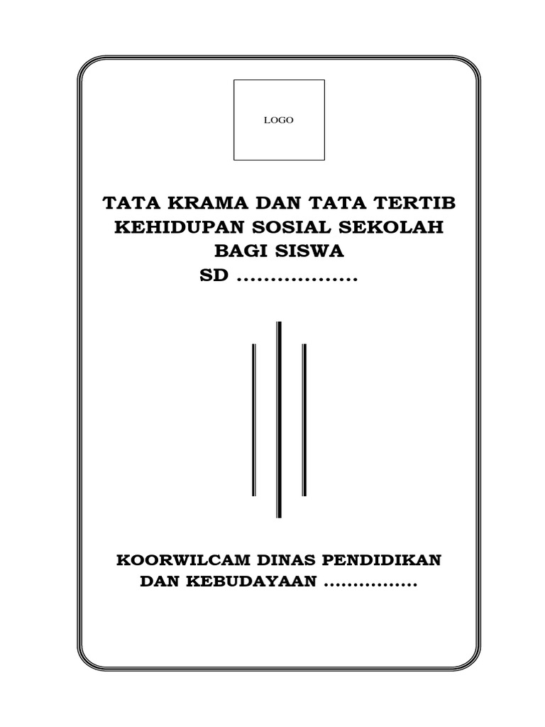 Tata Tertib Sekolah | PDF