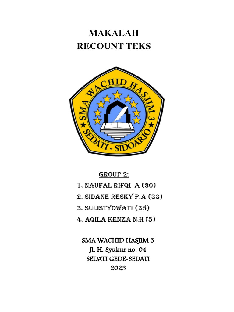 Makalah Bahasa Inggris | PDF