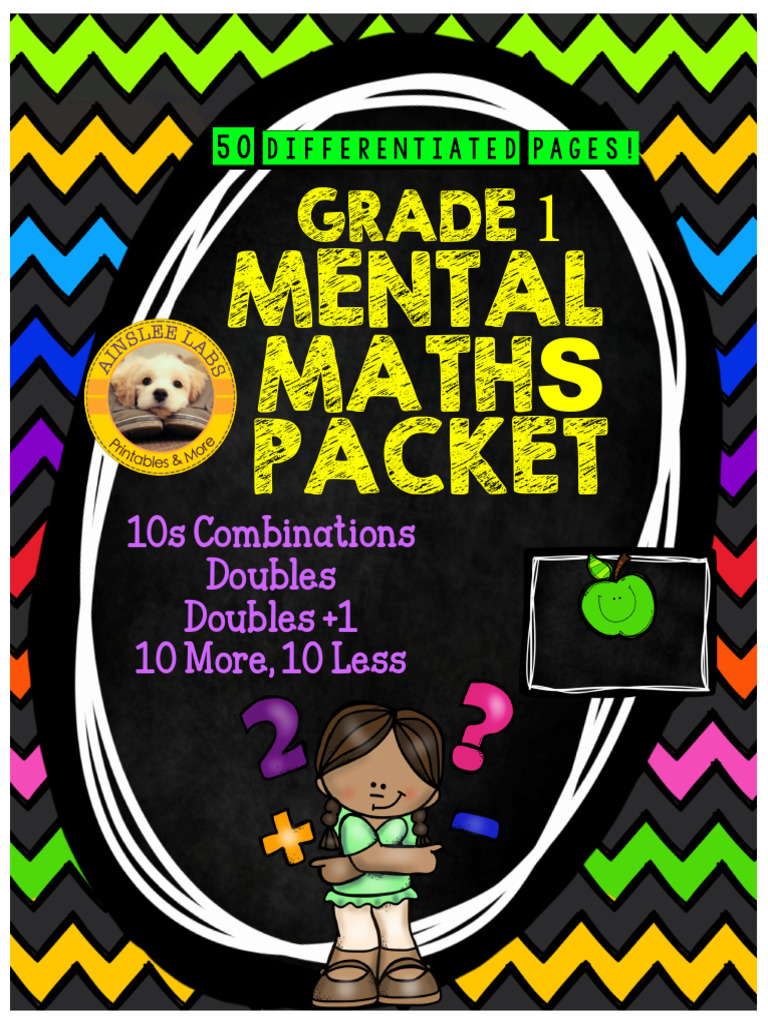 Grade 1 Mental Maths Strategies Packet | PDF