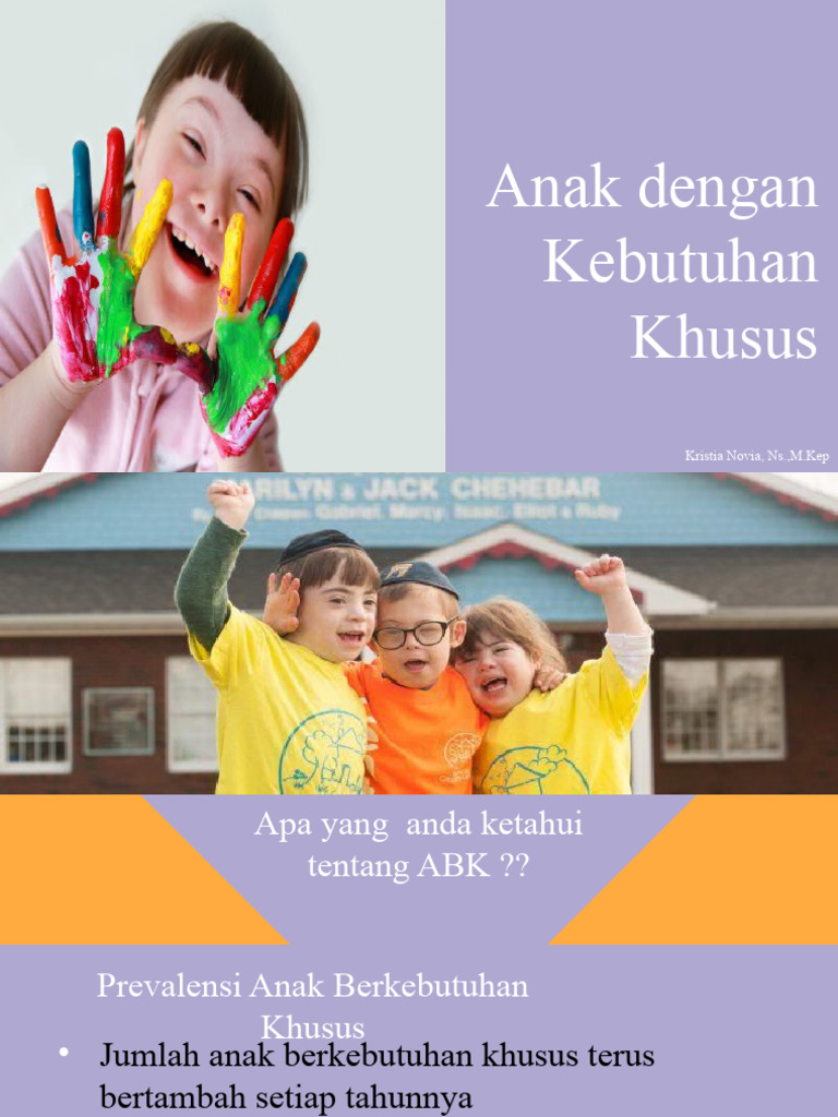 Abk (Anak Kebutuhan Khusus) | PDF