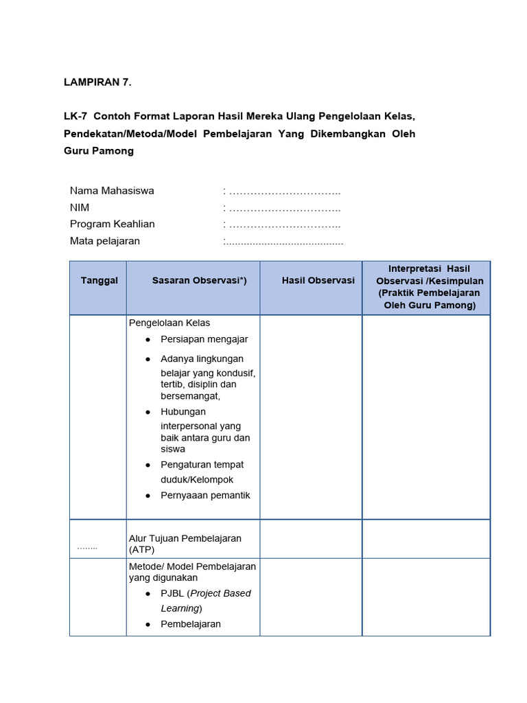 Lampiran 7 | PDF