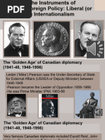 Key Events in 1960s Canada | PDF | Canada | Politics Of Canada