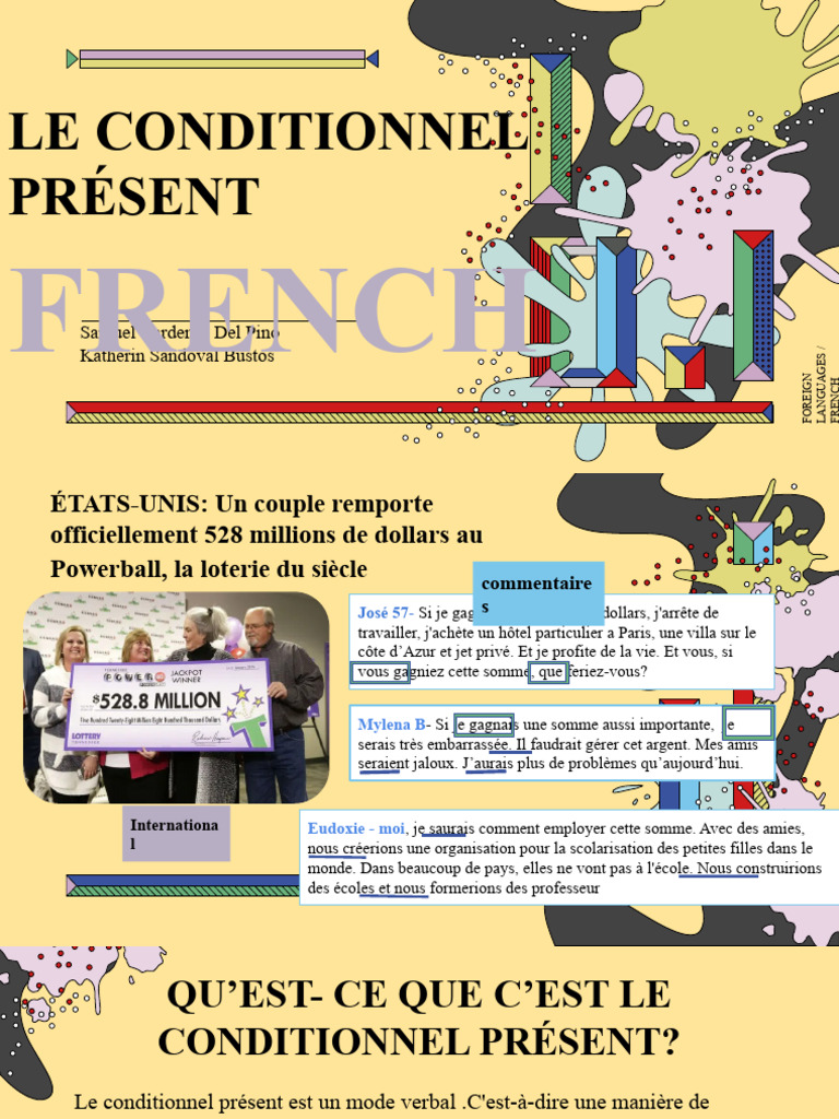 Conditionnel Present | PDF