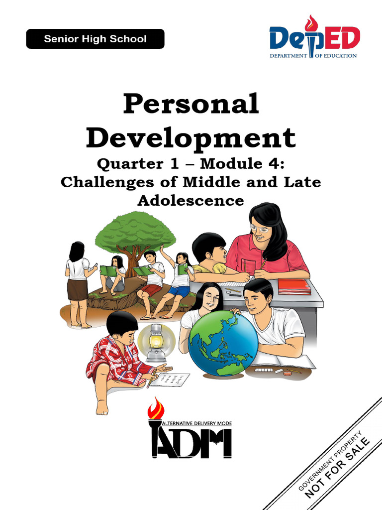 PerDev Q1 M4 ChallengesOfLateAndMiddleAdolescence | PDF