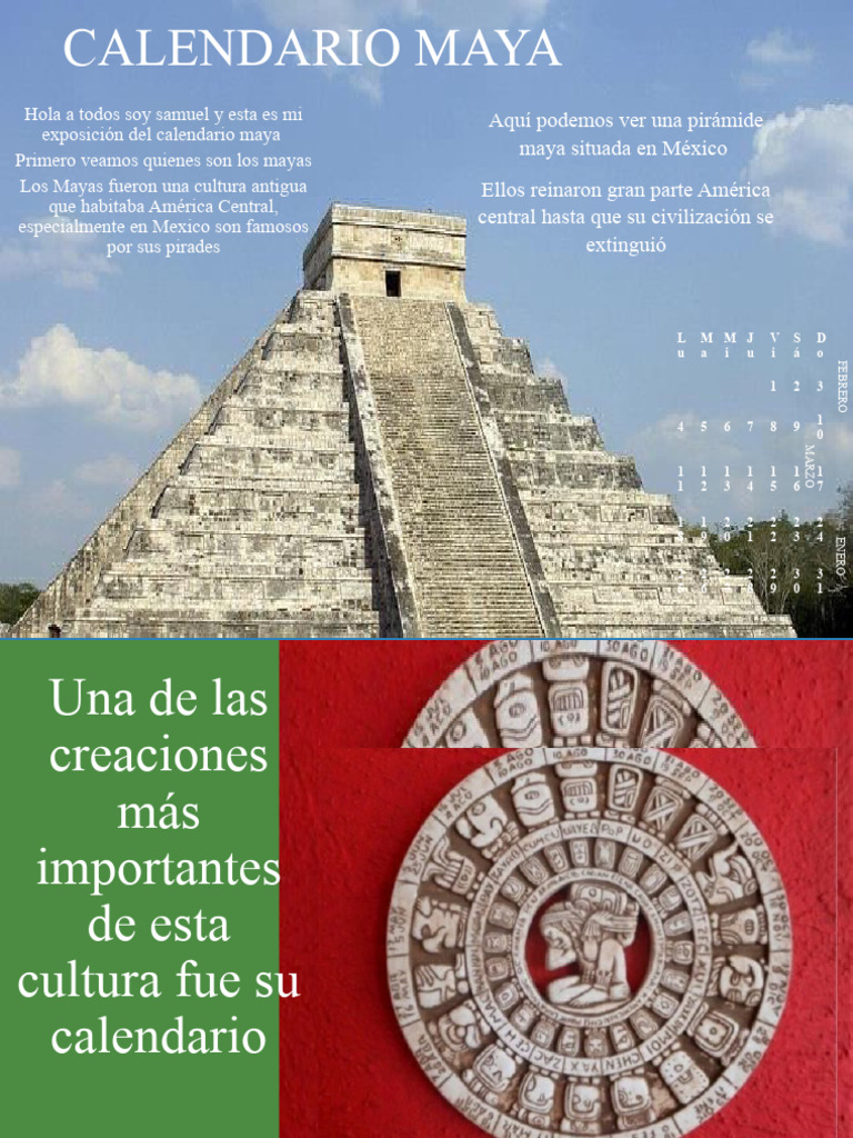 Calendario Maya Powerp | PDF