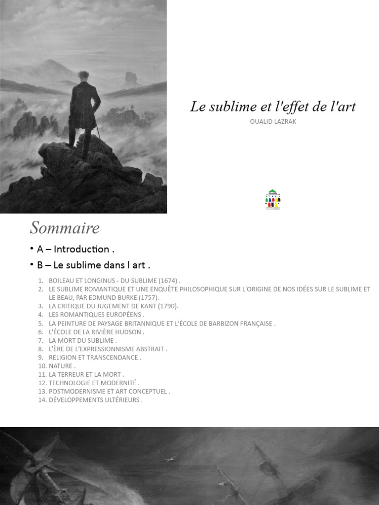 Le sublime | PDF