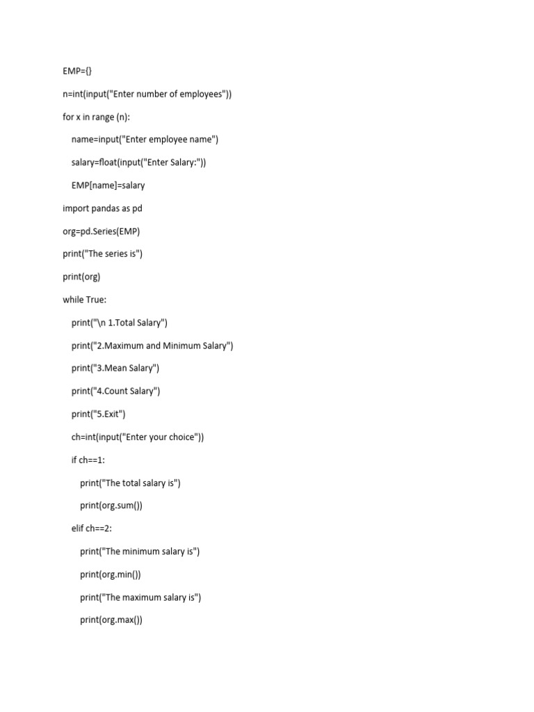 Informatics Practices Data Handling Experiment Pdf