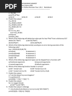 100 Important Python Dataframe MCQ Class 12 IP | PDF | Comma Separated Values | Computer Programming