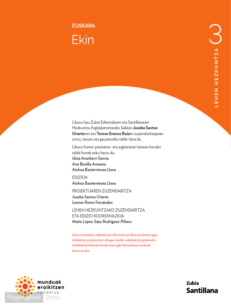 Euskara Ekin 3 | PDF