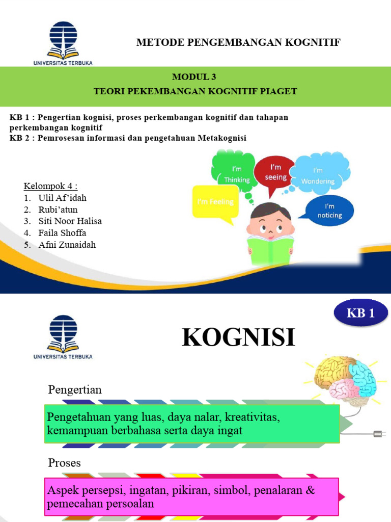 Modul 3 Met Pengem Kognitif | PDF
