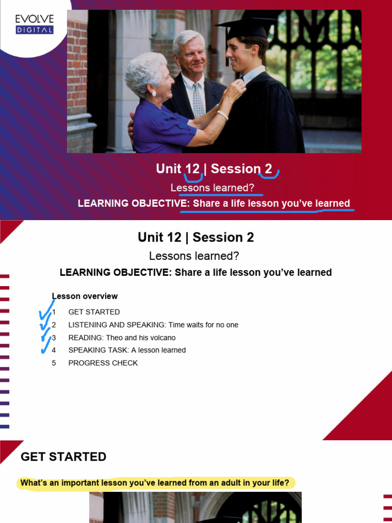 Unit 12 - Session 2: Lessons Learned? | PDF