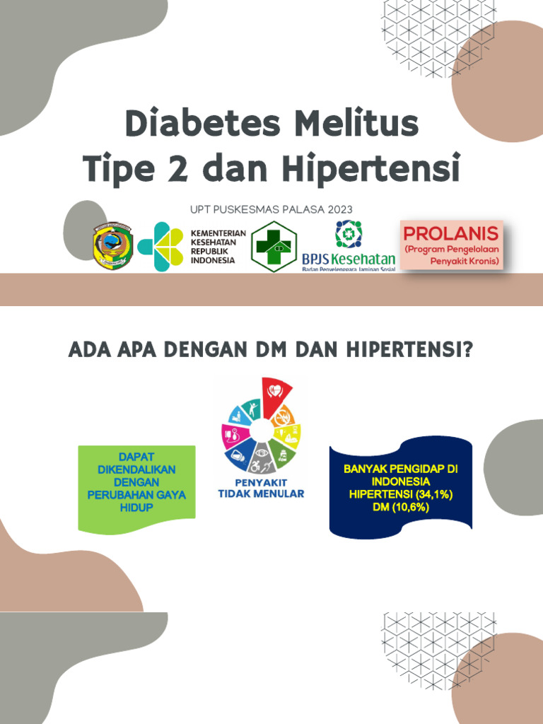 Edukasi Prolanis (HT Dan DM) Edited | PDF