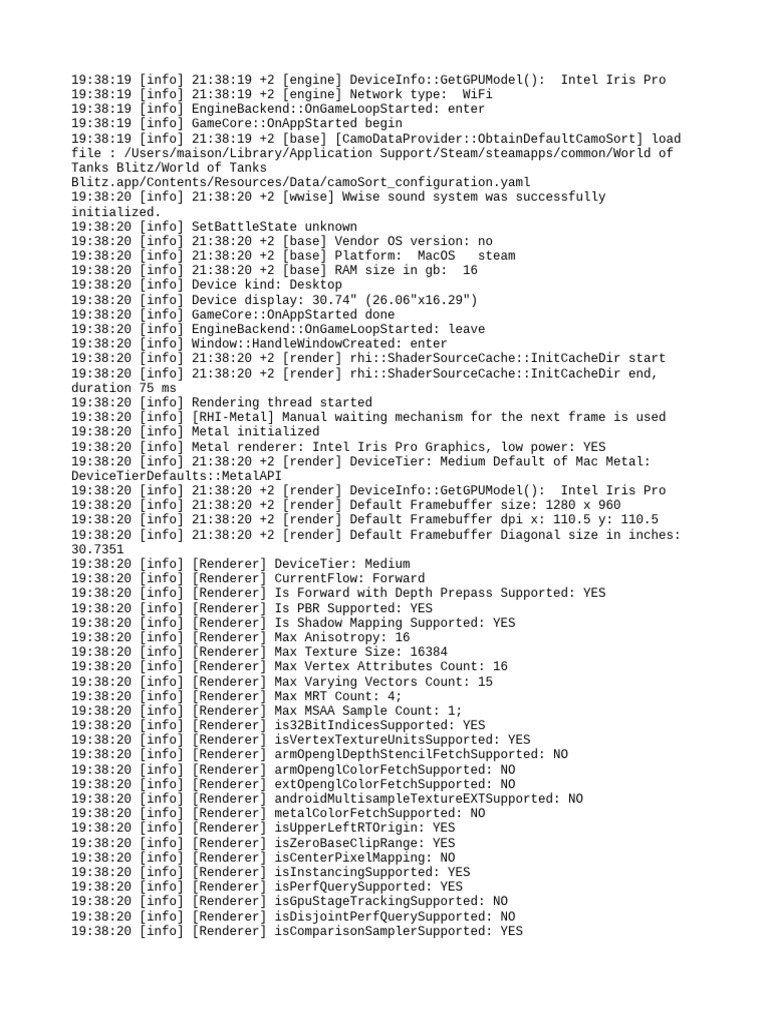 Blitz-Logs 20231009213819 | PDF | Mac Os | Computing