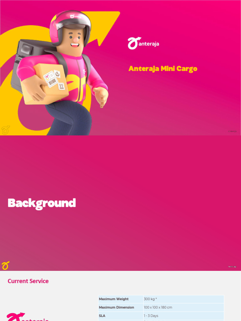 Anteraja Mini Cargo | PDF
