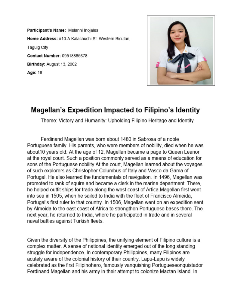 FHFI Heritage Essay Writing Contest | PDF