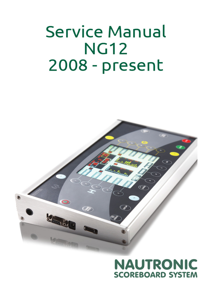 Naucon-1000 Scoreboard Service Manual | PDF | Documentation ...