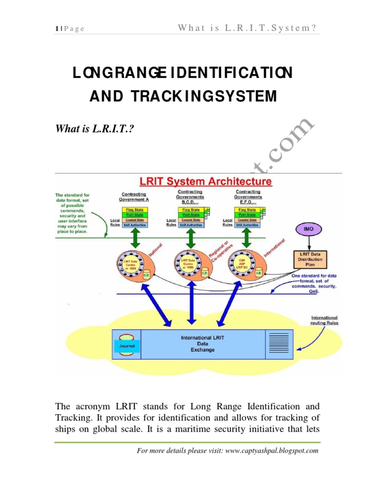 Understanding the LRIT System | PDF | Security | Transport
