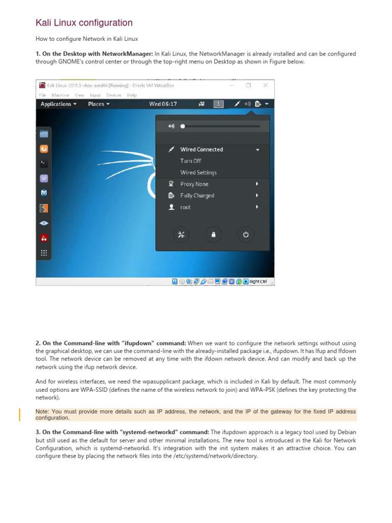 Kali Hacking Command | PDF