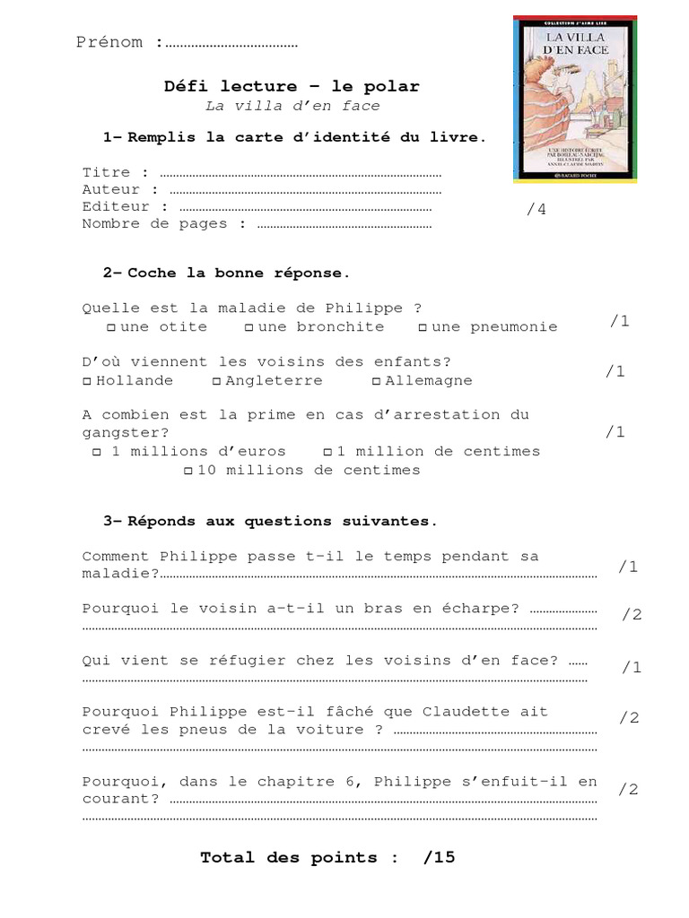 La Villa D'en Face | PDF