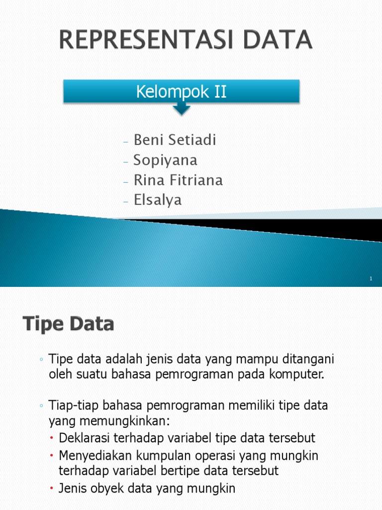 Representasi Data | PDF