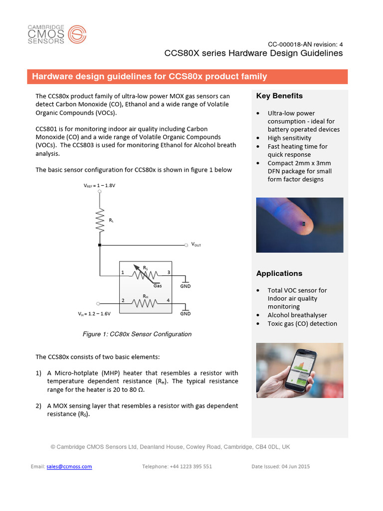 CC-000018-AN-4-CCS80X Series Hardware Design Guidelines | PDF