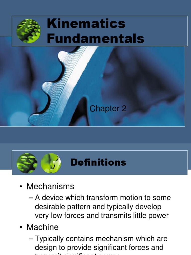 Kinematics Fundamentals | PDF | Kinematics | Systems Theory