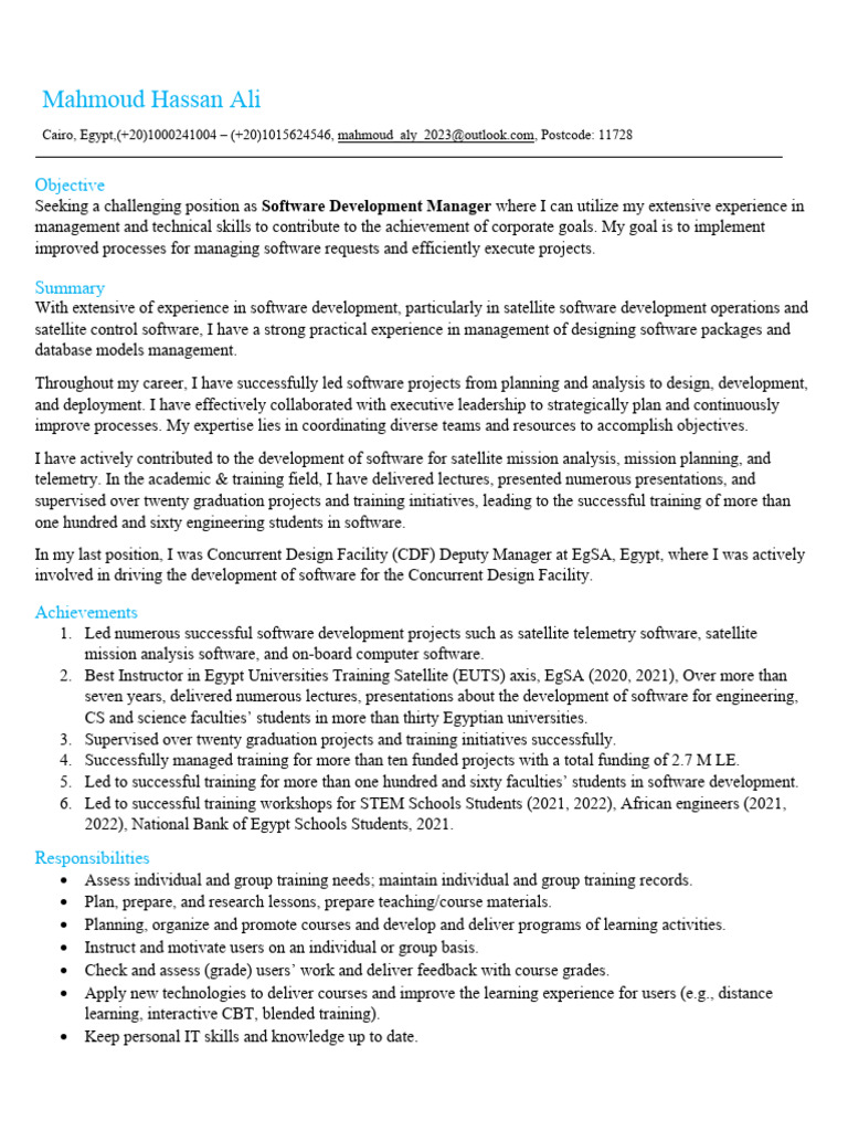 Mahmoud Hassan It Man 01-07-2023 | PDF | Embedded System | Flight Controller