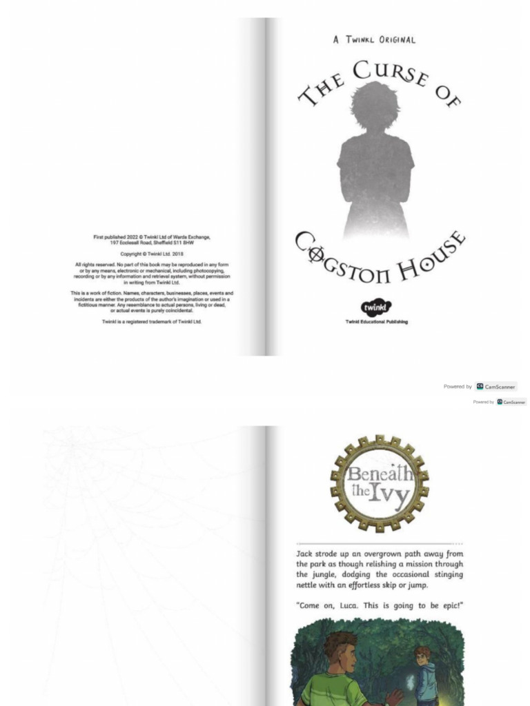 0_READING PLAN_The Curse of Cogston House | PDF