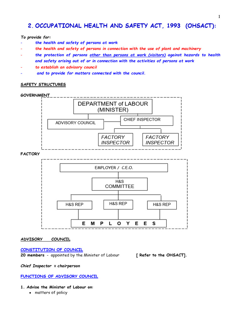 Legislation | PDF | Occupational Safety And Health | Employment