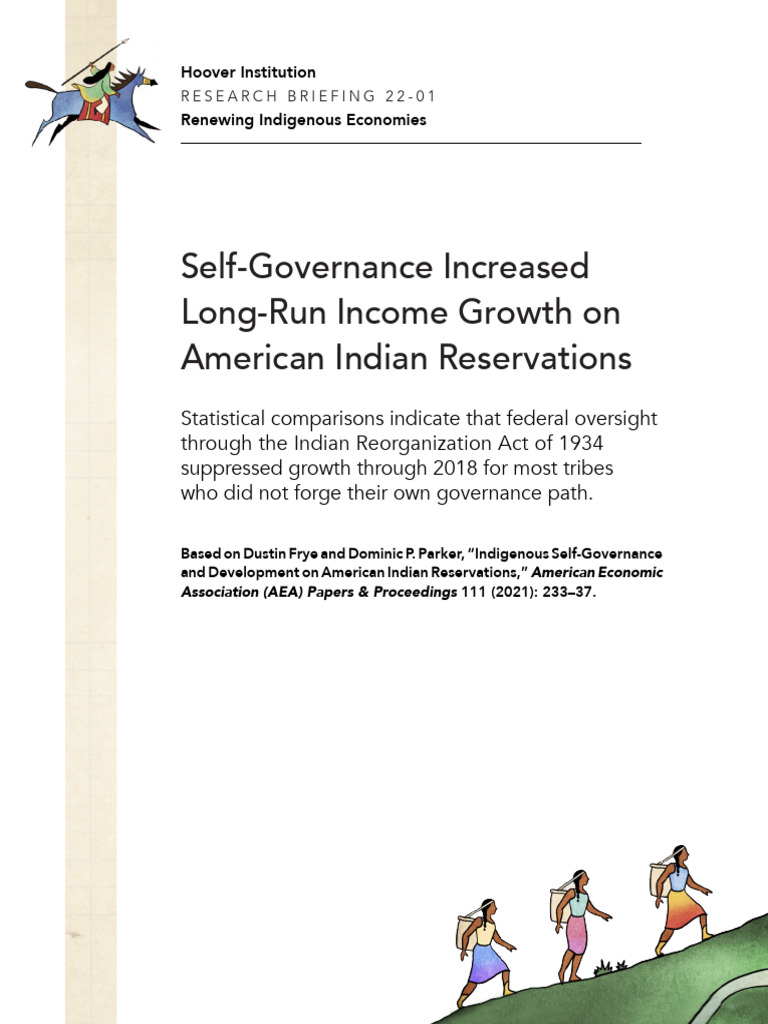 Self-Governance Boosts Income on Reservations | PDF | Indian ...